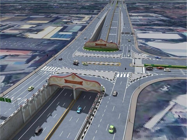 Construction of Two-Way Underpass on Superhighway to Begin Next Week